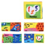 Libro mini infantil de tela (colores, numeros, animales) - Playroom®