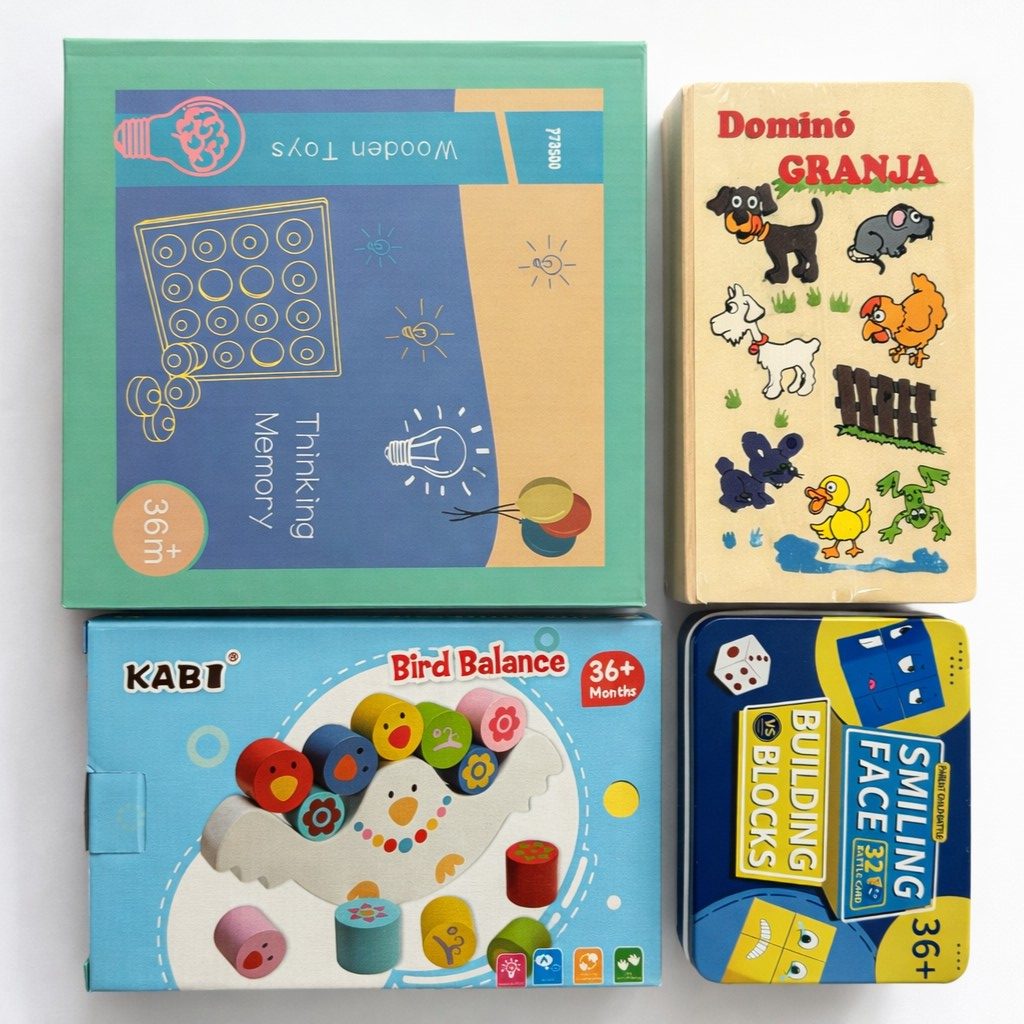 Kit juegos de mesa +3 años - Playroom®